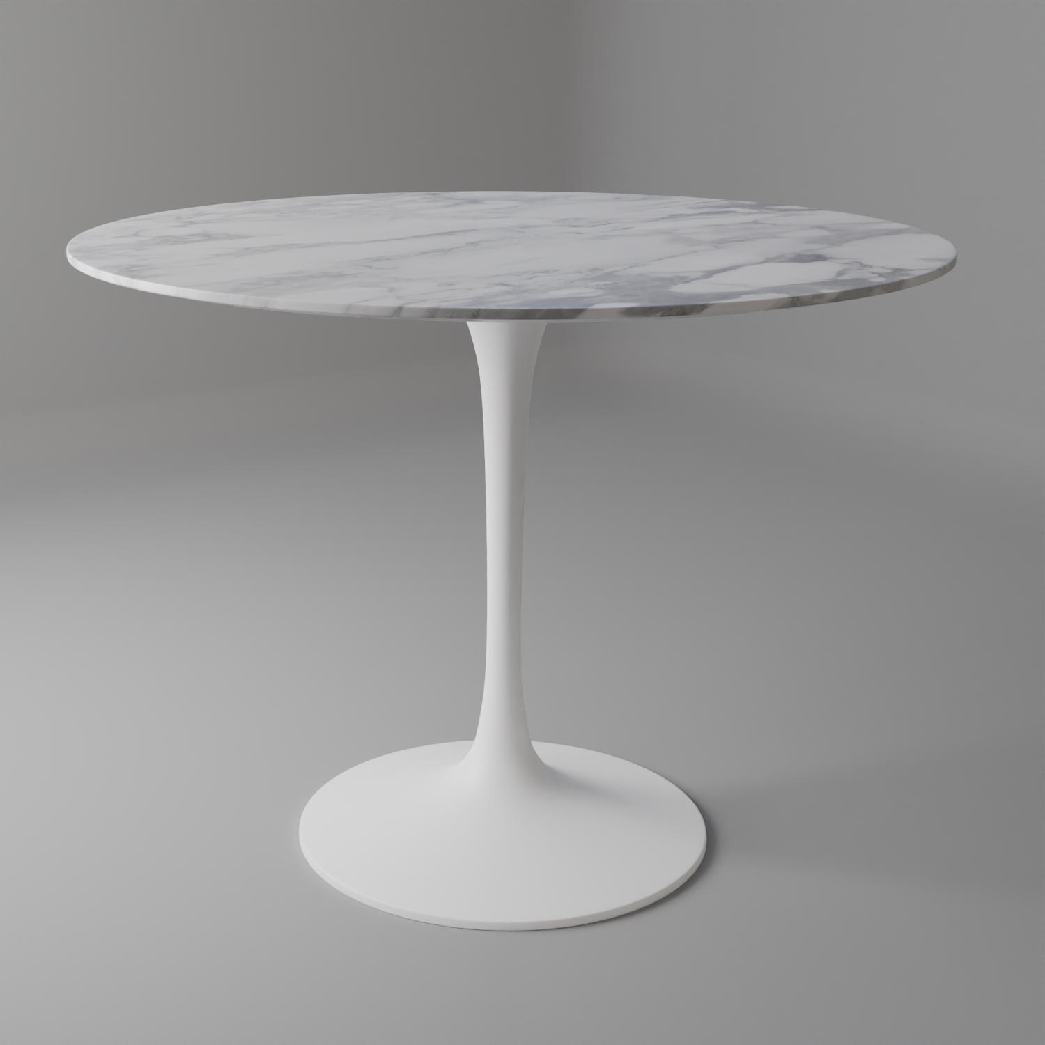 Telma Tulip Round Dining Table | FREE Tables models | BlenderKit