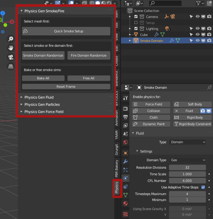 Physics Gen | BlenderKit