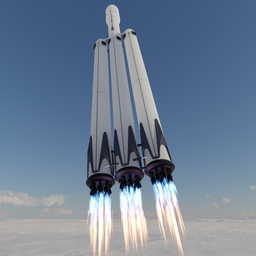 Falcon Heavy | FREE Industrial Vehicles models | BlenderKit