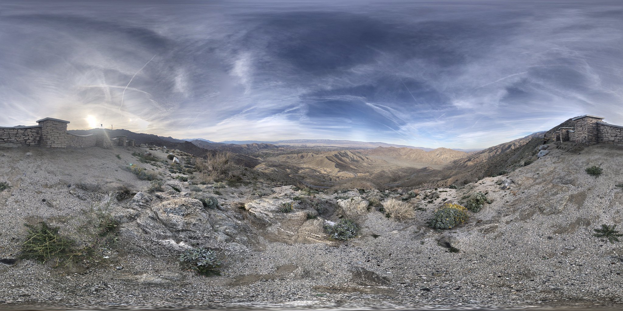 Mountain blue sky Sunset | FREE Nature HDRis | BlenderKit