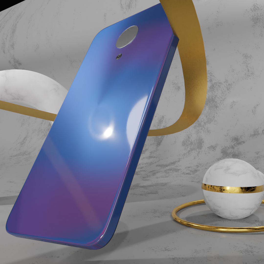 Modern Phone Multi Shader | FREE metal materials | BlenderKit