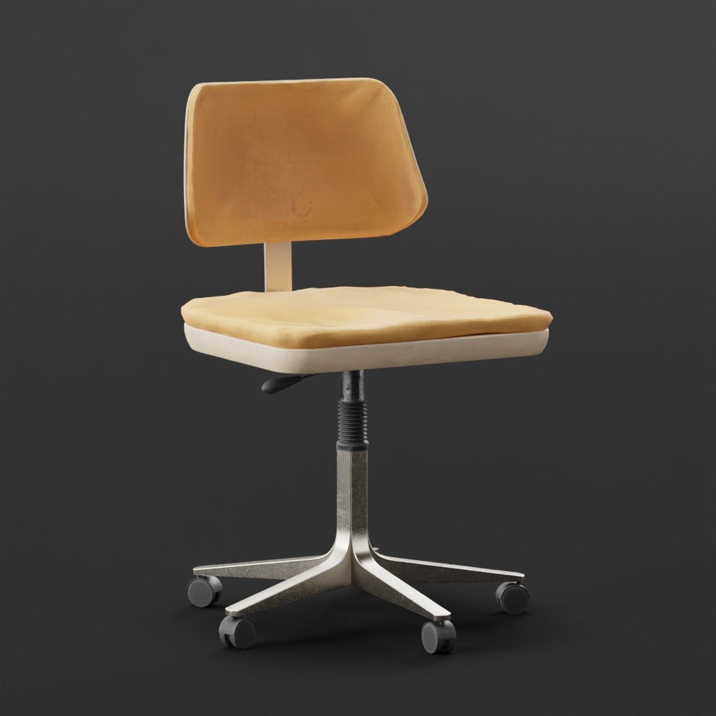 Office chair ver01 | Desk Chairs models | BlenderKit
