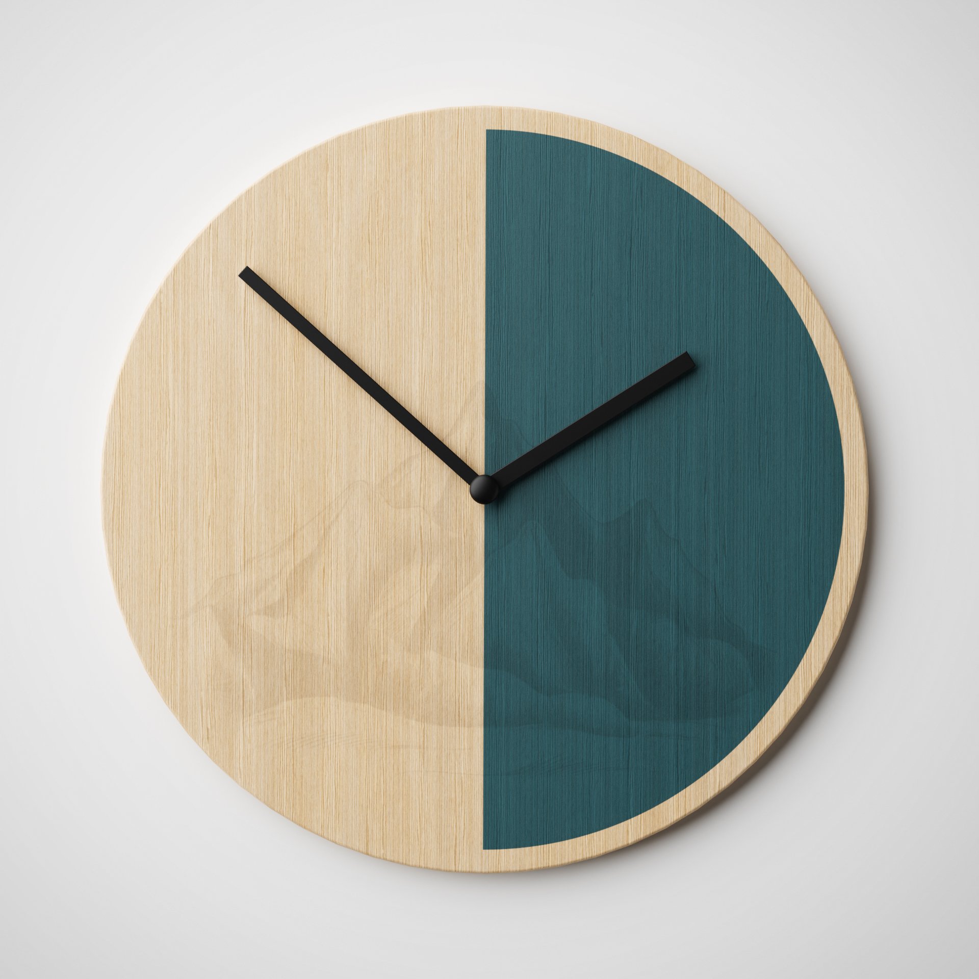 Wooden Clock | Clocks models | BlenderKit