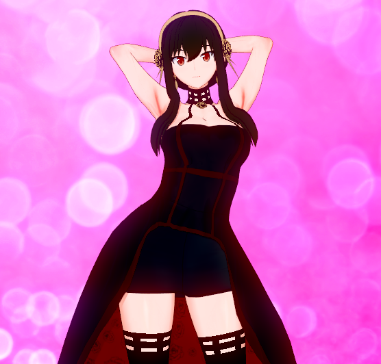 Character Model - Yor Forger | FREE Women models | BlenderKit