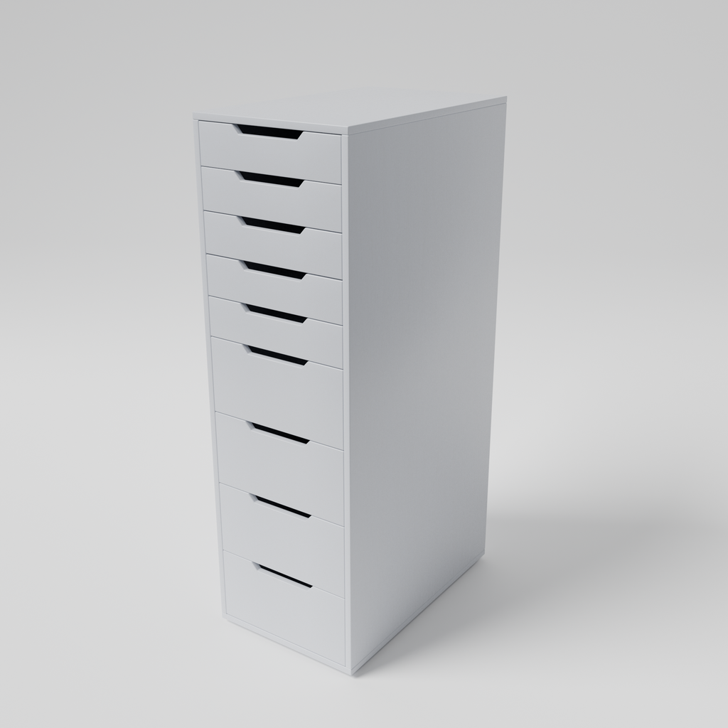 IKEA Alex Drawer Unit - Tall | FREE Sideboard & Drawers models | BlenderKit