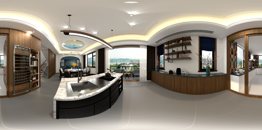 Kitchen | FREE Interiors HDRis | BlenderKit