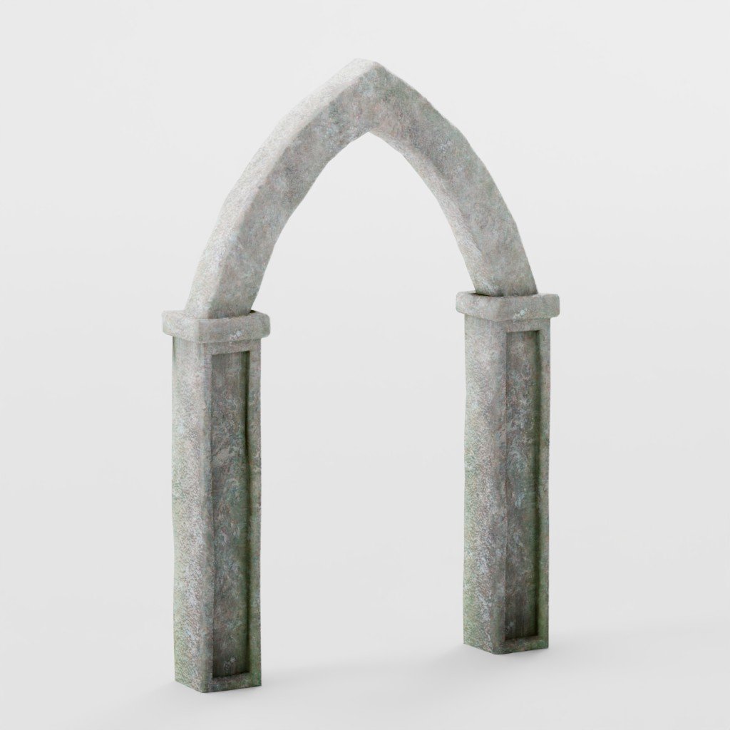 Gothic Arch | Molding / Carving models | BlenderKit