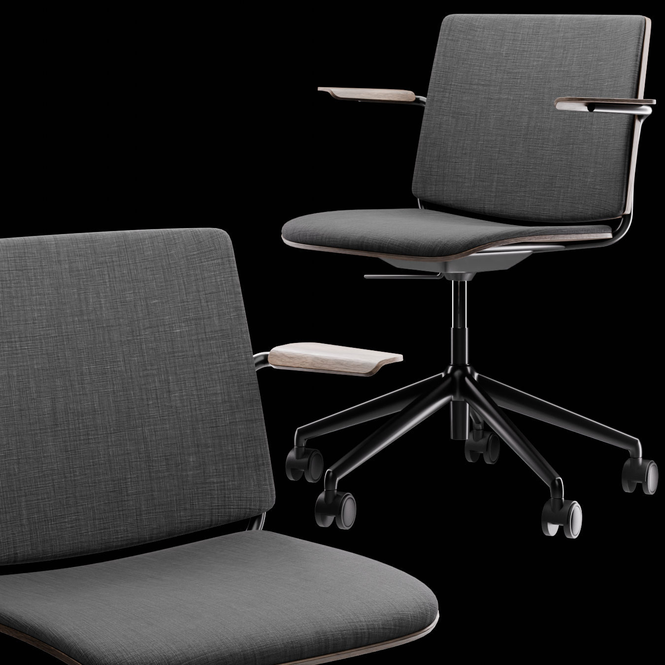 Atrium Office Chair | FREE Desk Chairs models | BlenderKit