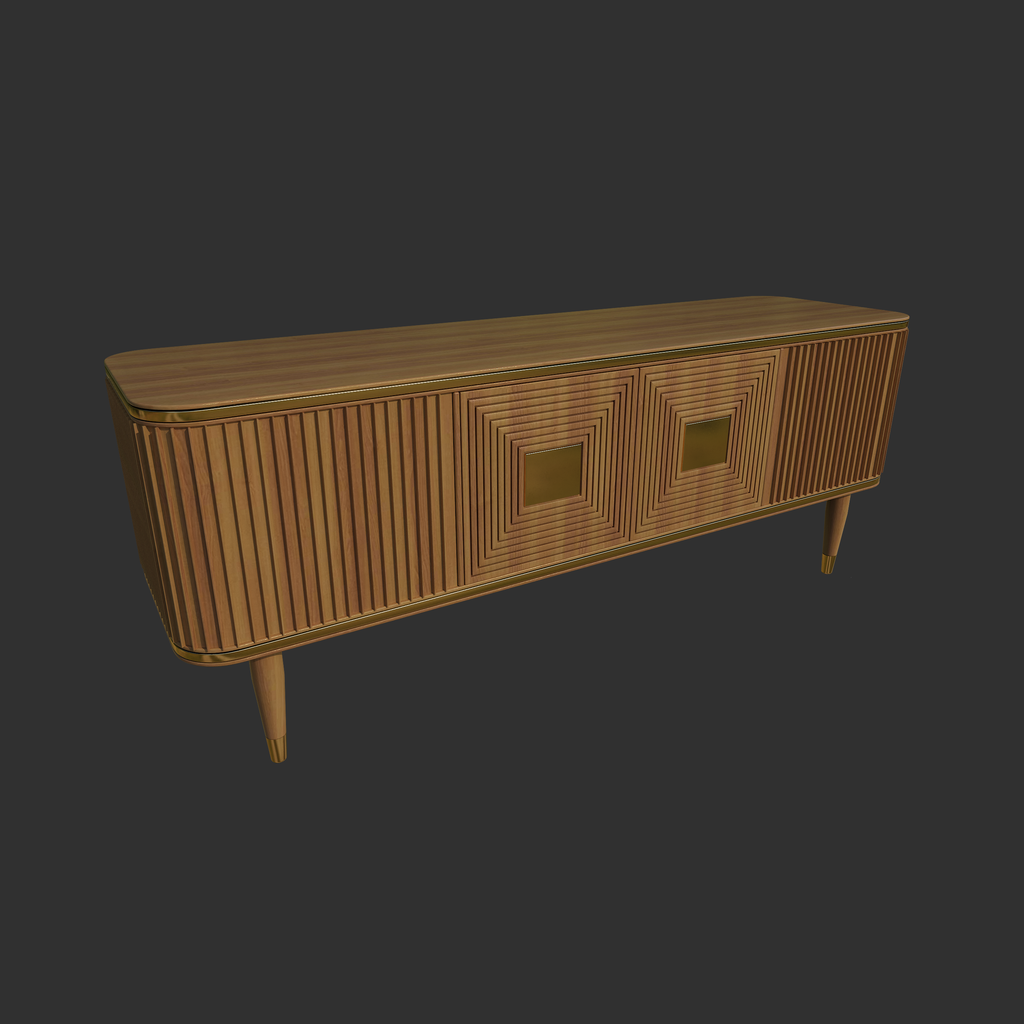 TV Console | Consoles models | BlenderKit