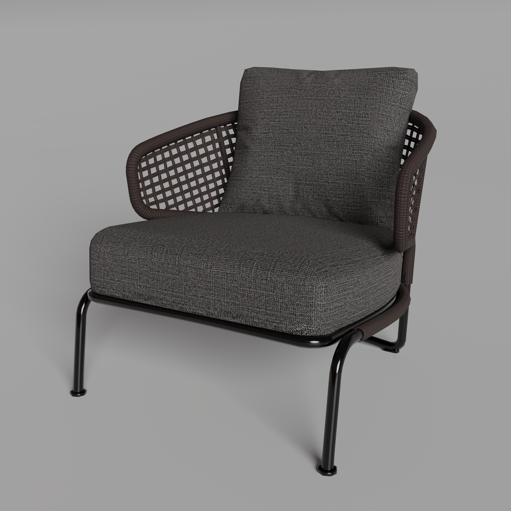 Minotti Arm Chair | Armchairs models | BlenderKit