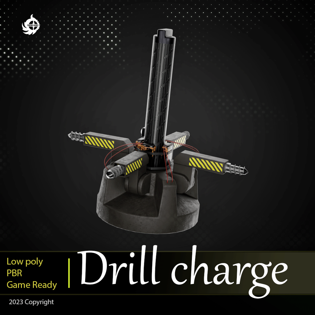 Drill charge | Modern Weapons models | BlenderKit