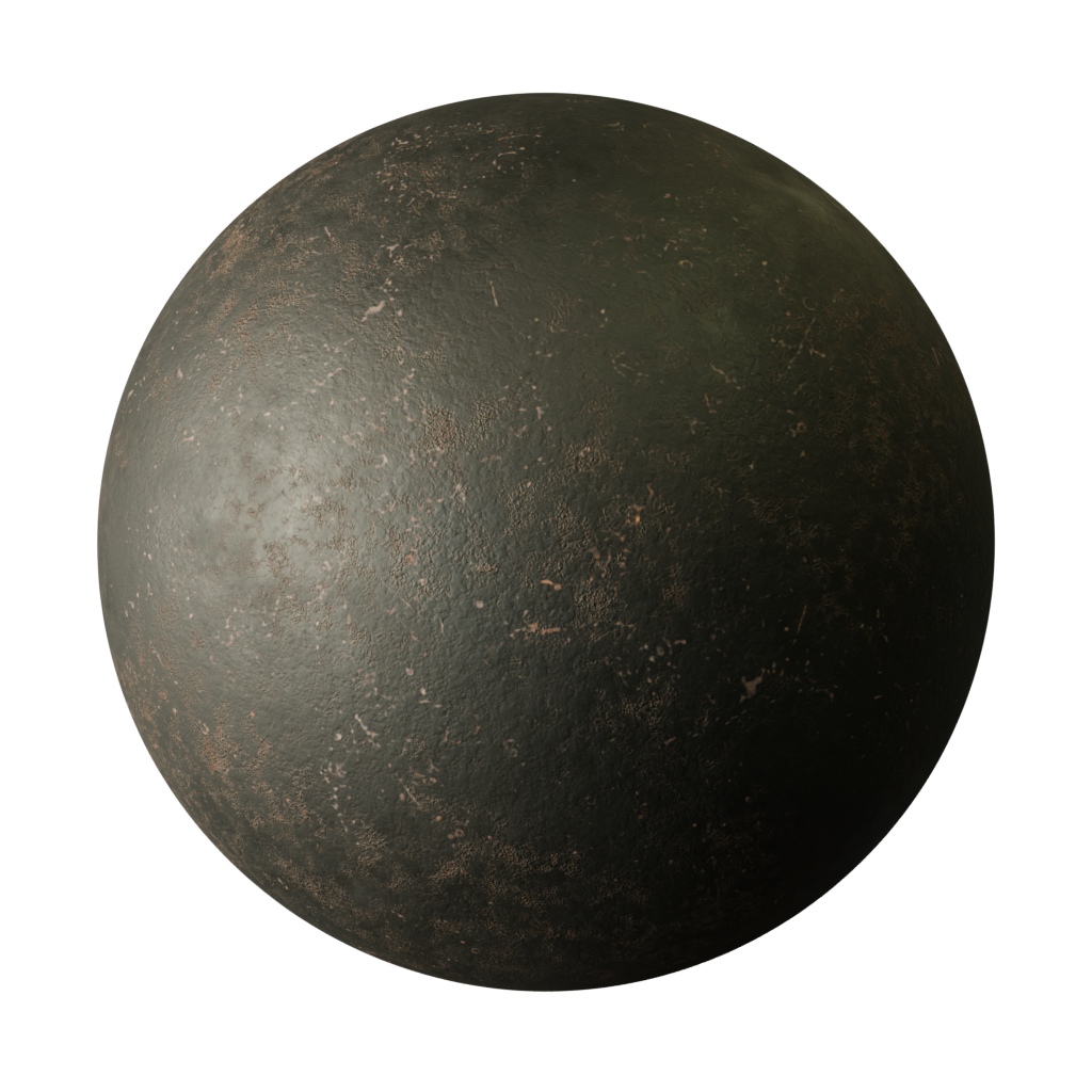 Cast Iron Blanched With Rust | FREE metal materials | BlenderKit