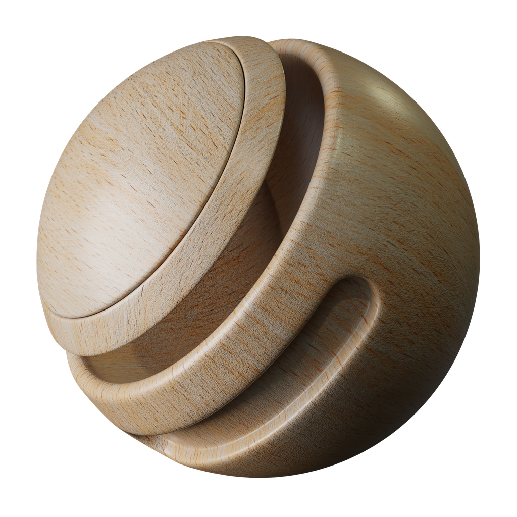 Light Beech Wood | FREE wood materials | BlenderKit