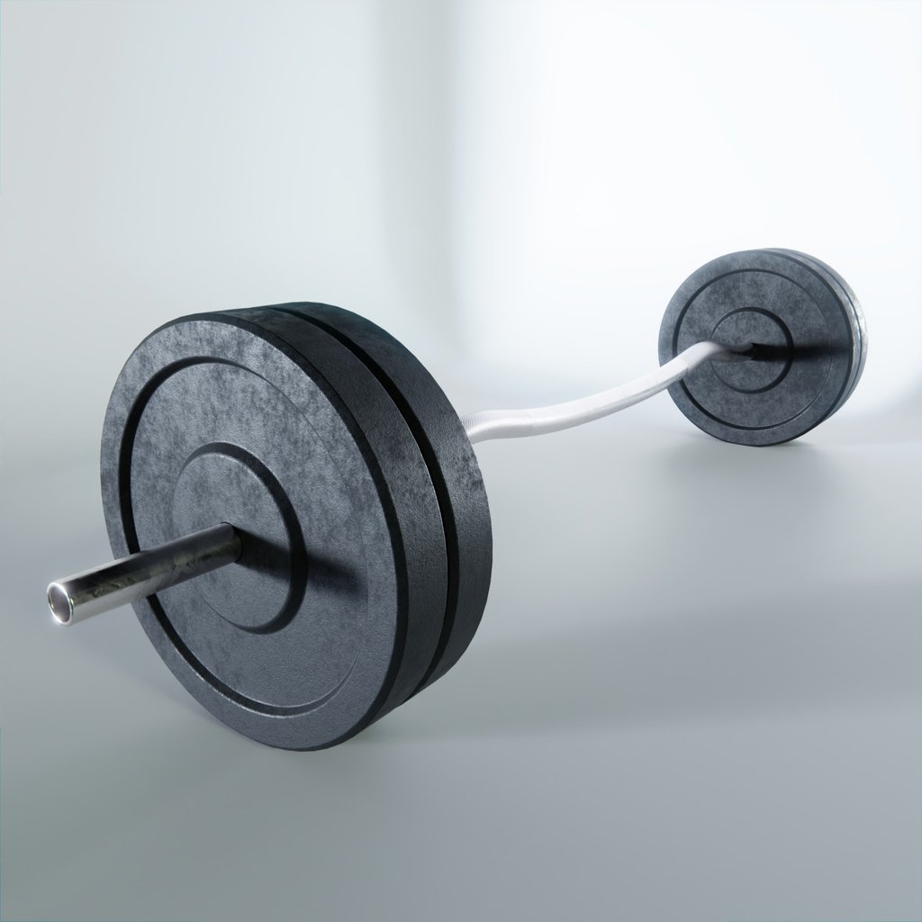 Barbell | FREE Gyms models | BlenderKit