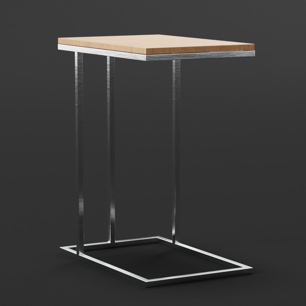 Small Office table | FREE Tables models | BlenderKit
