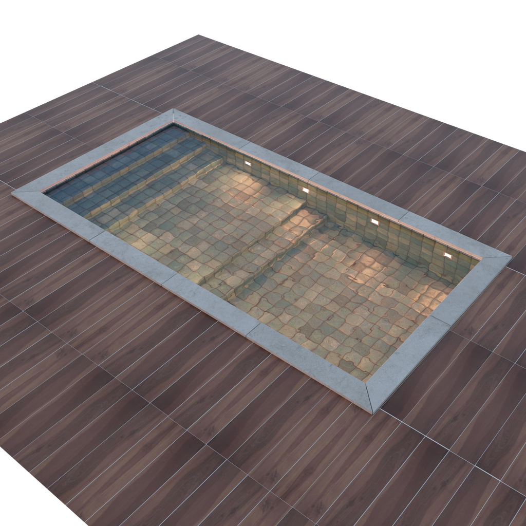 Barlavento Pool | FREE Swimming Pools models | BlenderKit