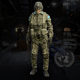 Mech Pilot UN | FREE 3D Humanoids models | BlenderKit