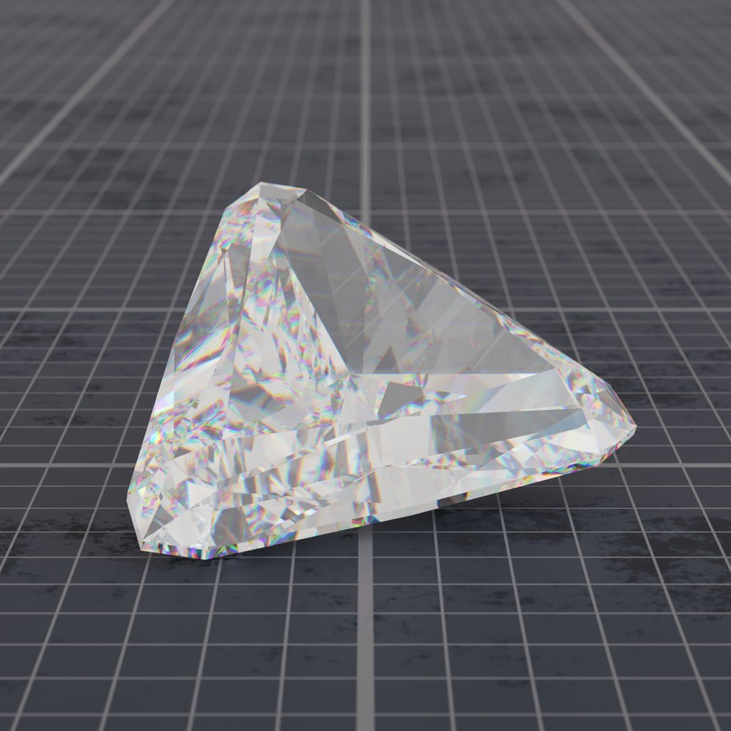 Trilliant cut diamond | FREE Miscellaneous models | BlenderKit
