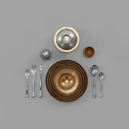 Dinnerware set2 | Kitchen Sets models | BlenderKit