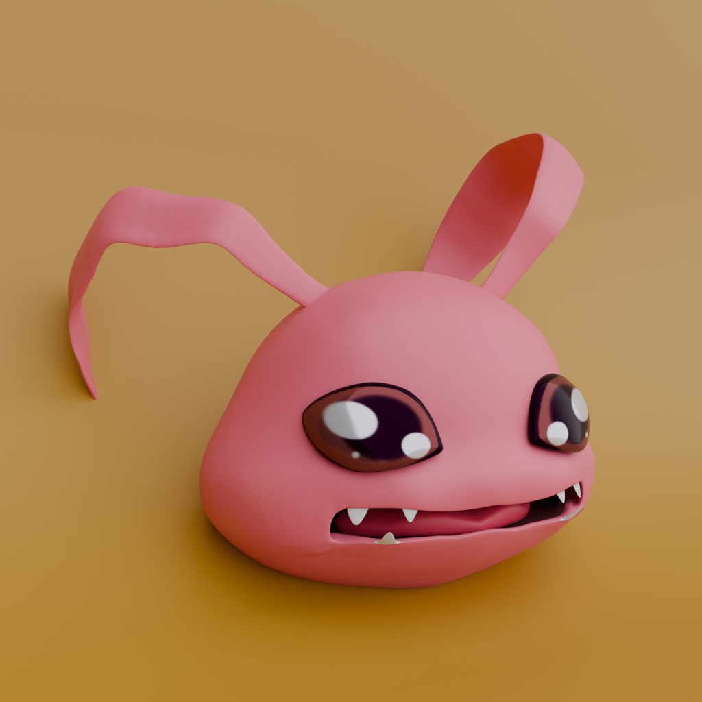 Koromon (digimon) | Monsters & Creatures models | BlenderKit