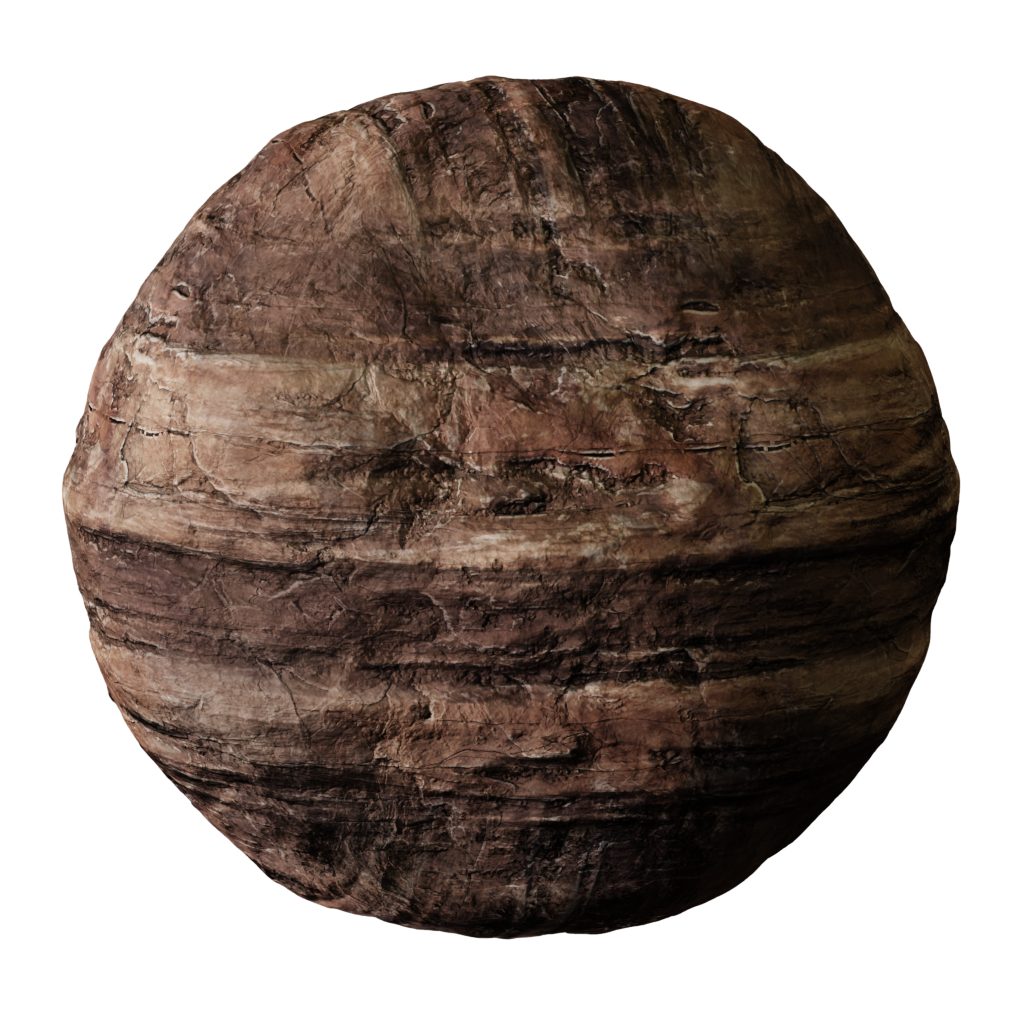Strata Rocky Cliff Material 2 | FREE rock materials | BlenderKit