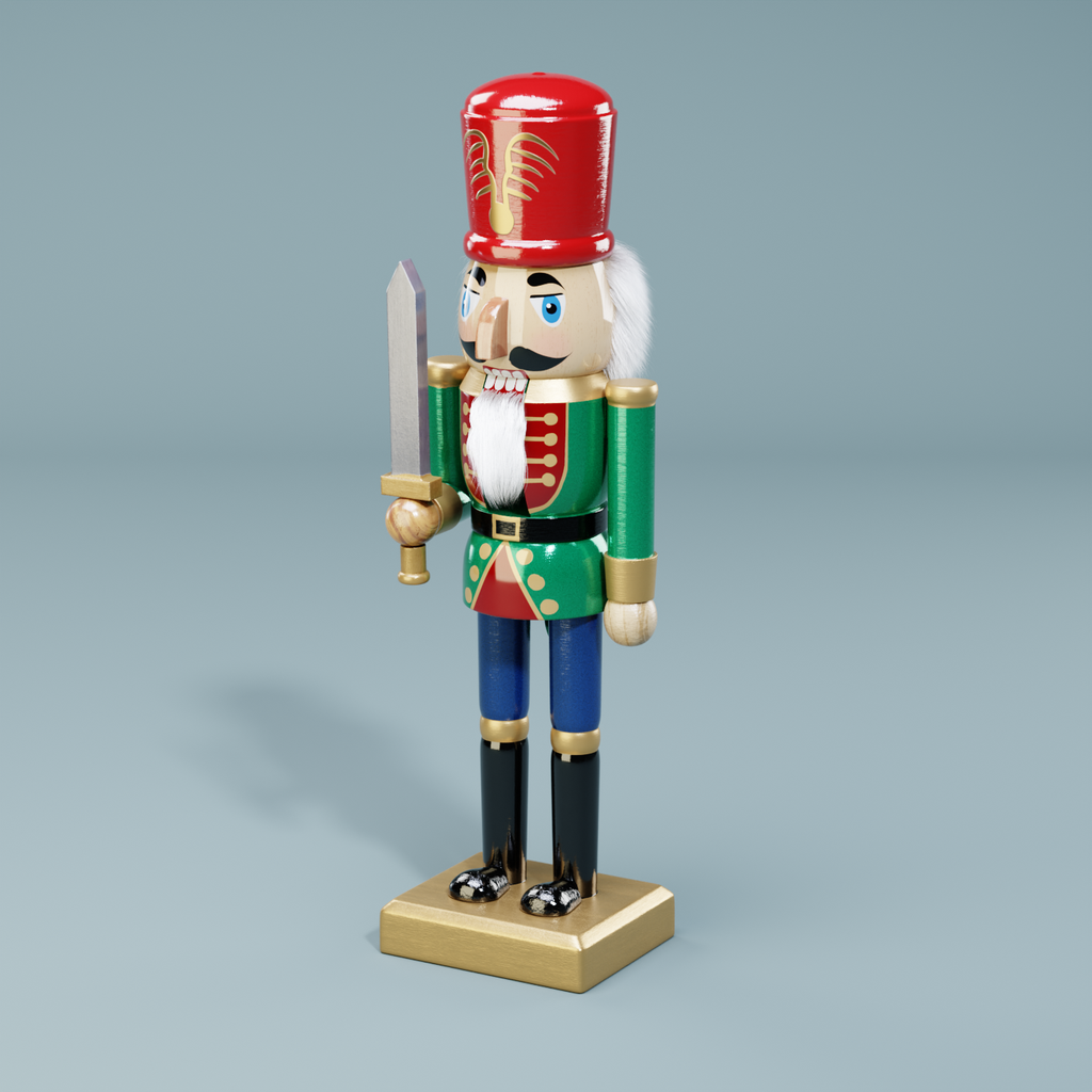 BlenderKit | Download the Nutcracker soldier model
