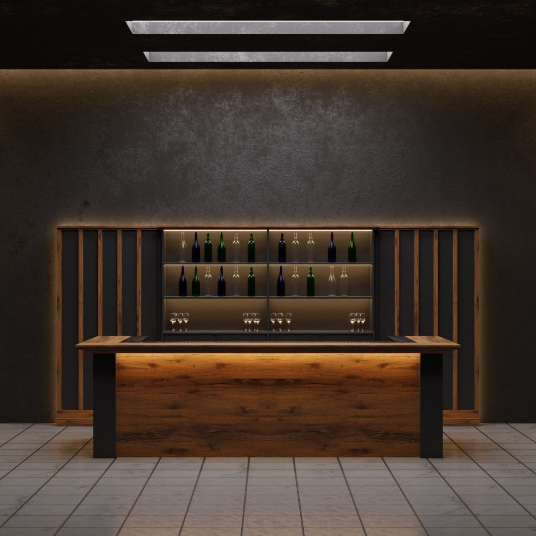 Bar Scenes | Public scenes | BlenderKit