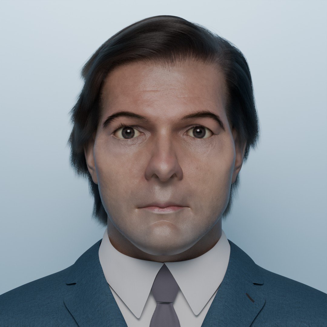 Mark S from Severance | Men models | BlenderKit