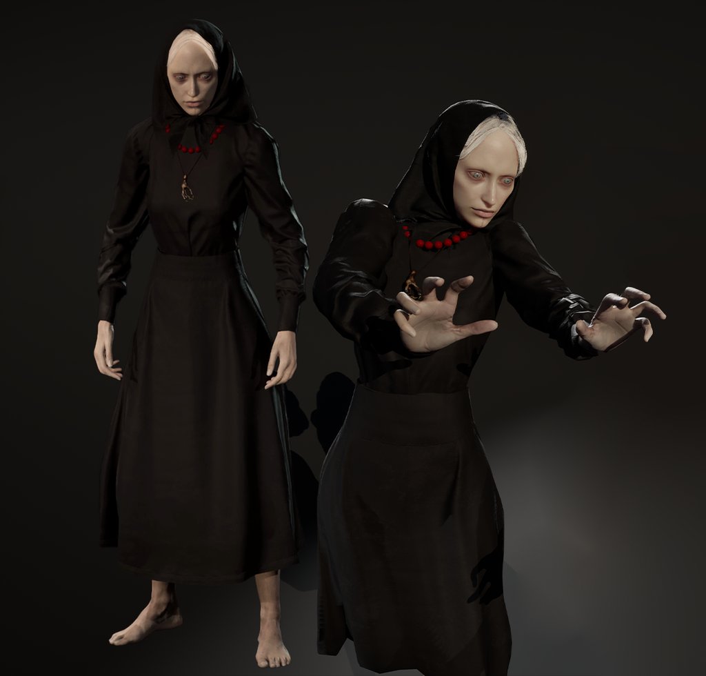 Witch young Baba Yaga | Women models | BlenderKit