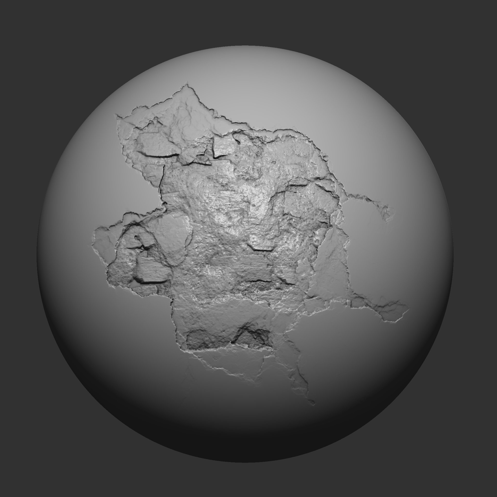 NS Plaster Damage brick messy | plaster brushes | BlenderKit