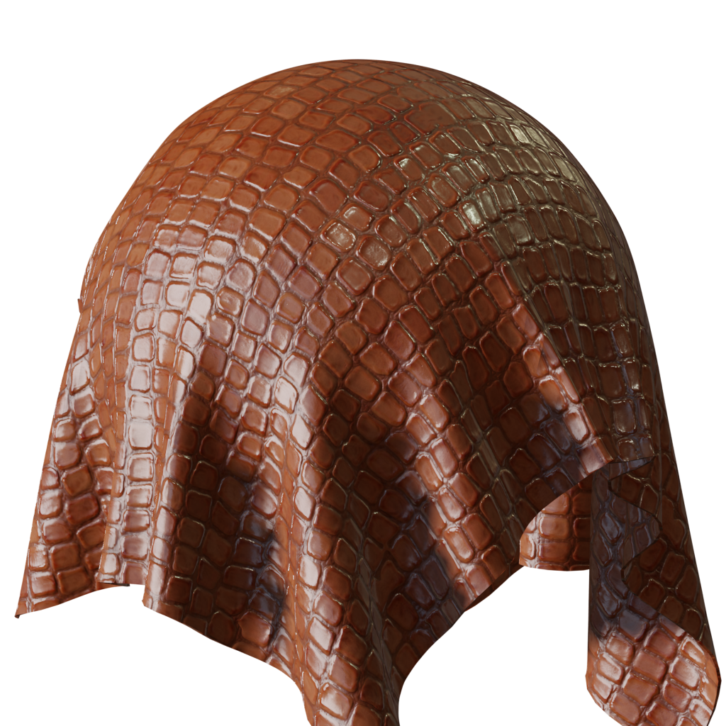Artificial Alligator or Crocodile | FREE animal materials | BlenderKit