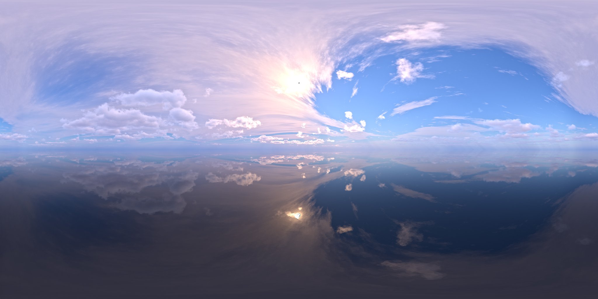 Good weather sun visible | Nature HDRis | BlenderKit
