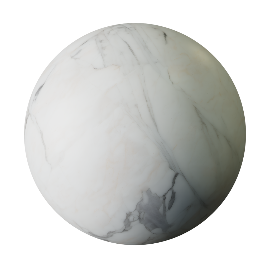 Creamy White Marble | FREE marble materials | BlenderKit
