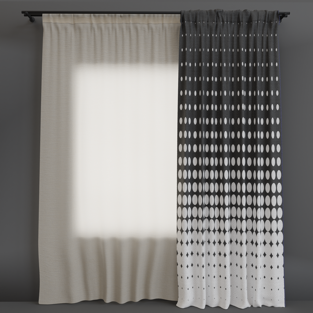 Curtain Parametric | FREE Curtains models | BlenderKit