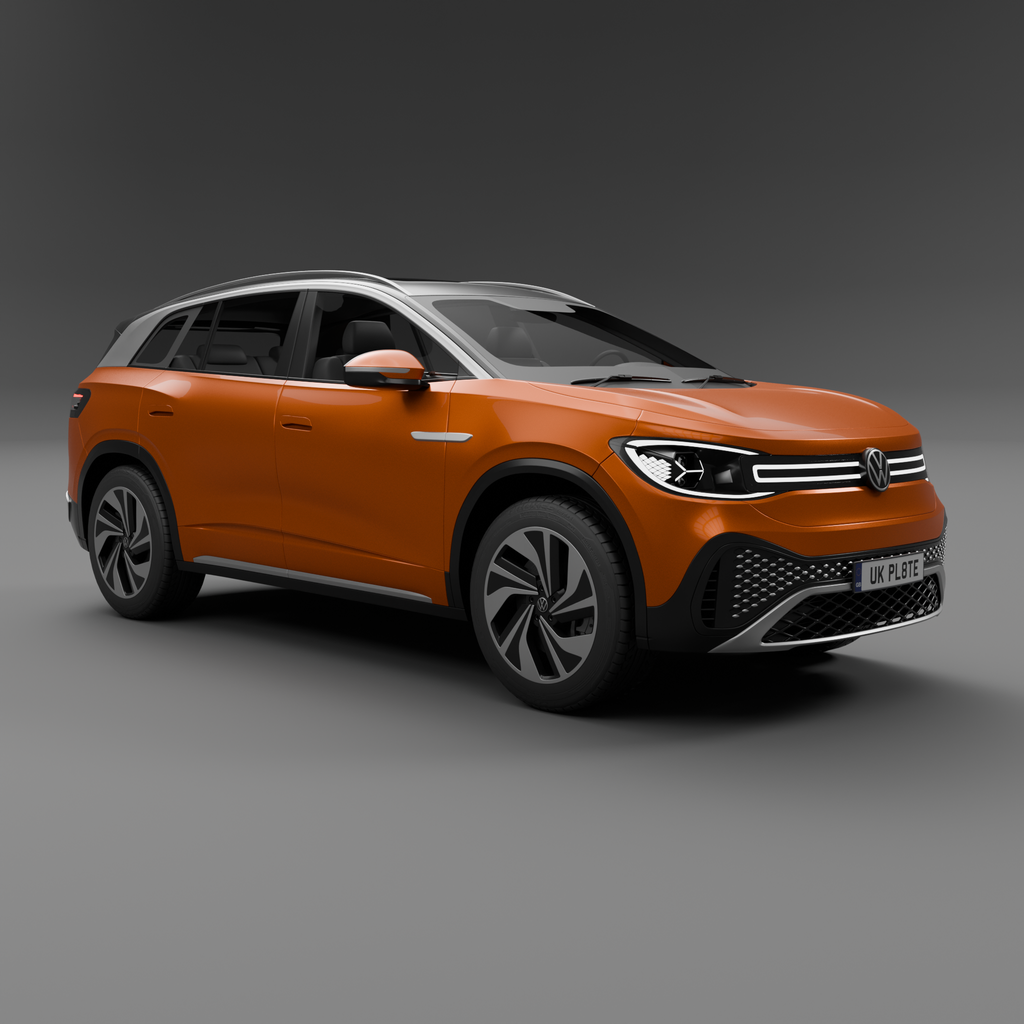 Volkswagen ID6 CROZZ | Modern Cars models | BlenderKit
