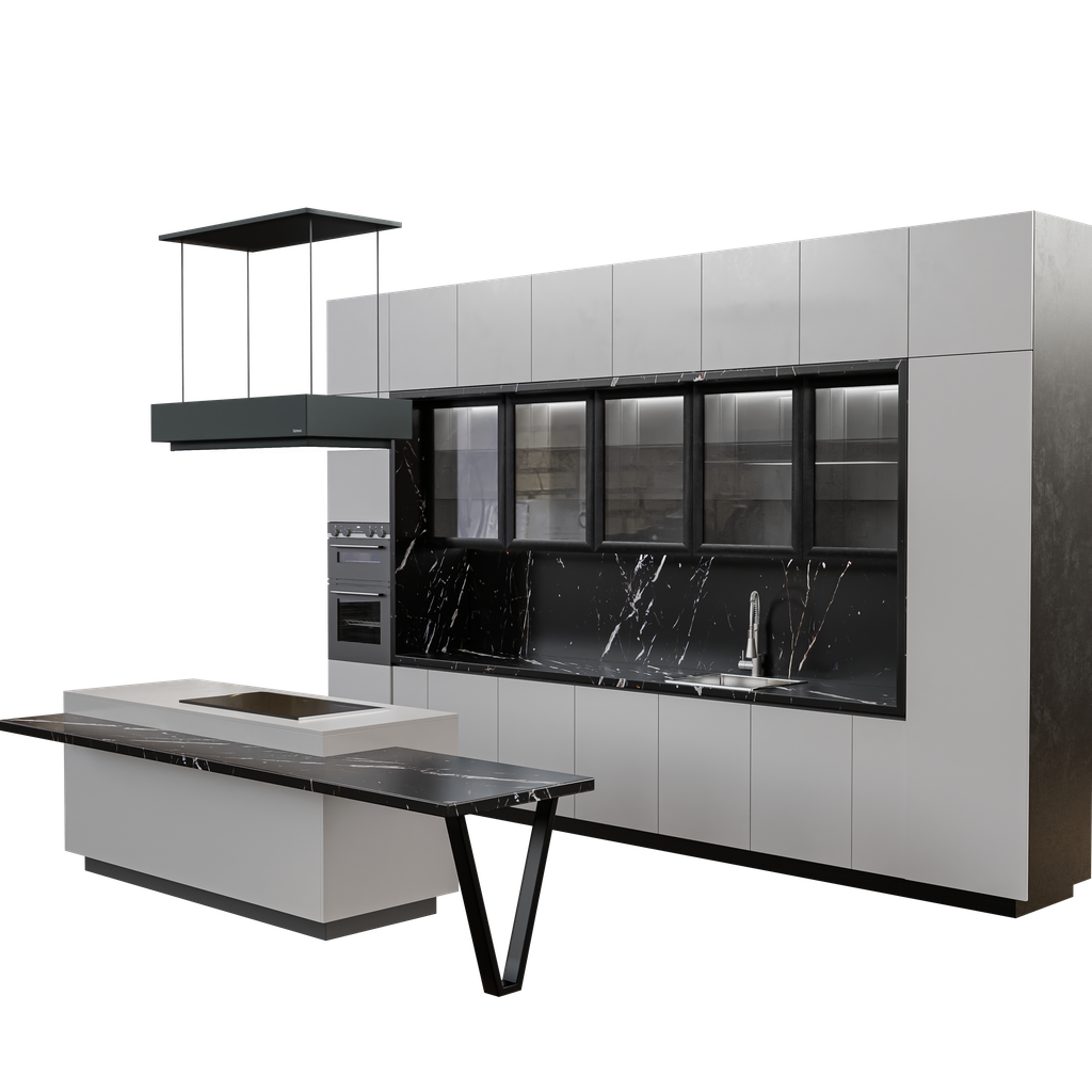 Kitchen modern | Kitchen Sets models | BlenderKit