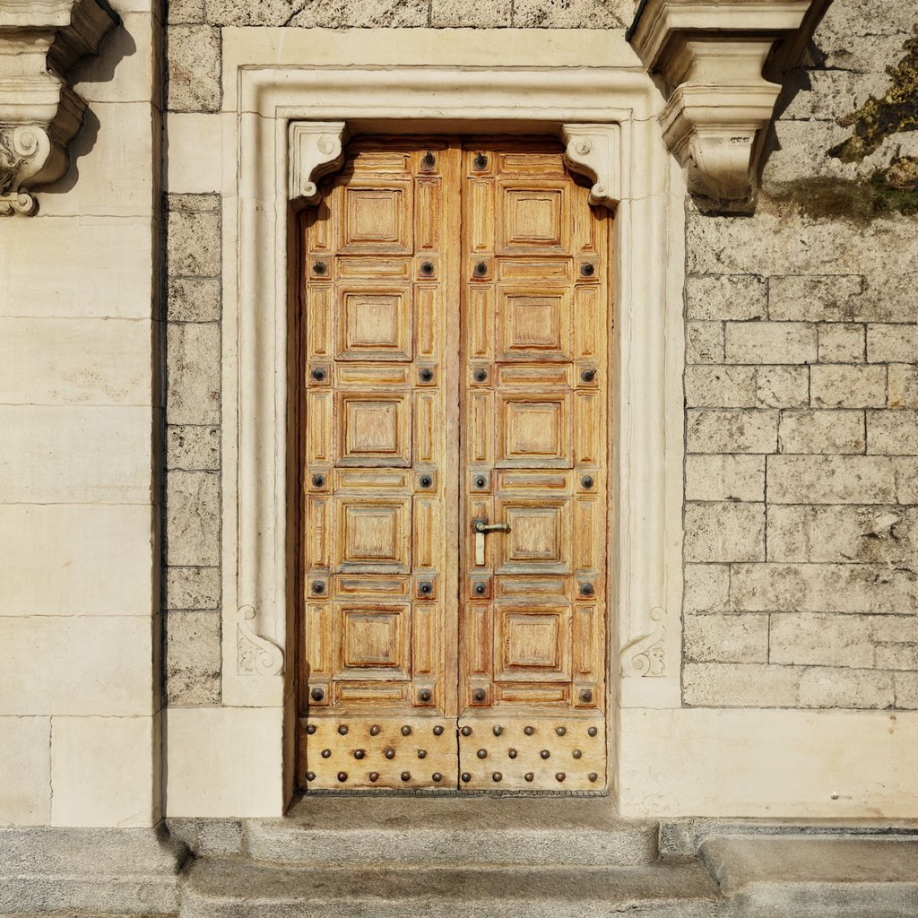 Church Door | FREE Doors models | BlenderKit