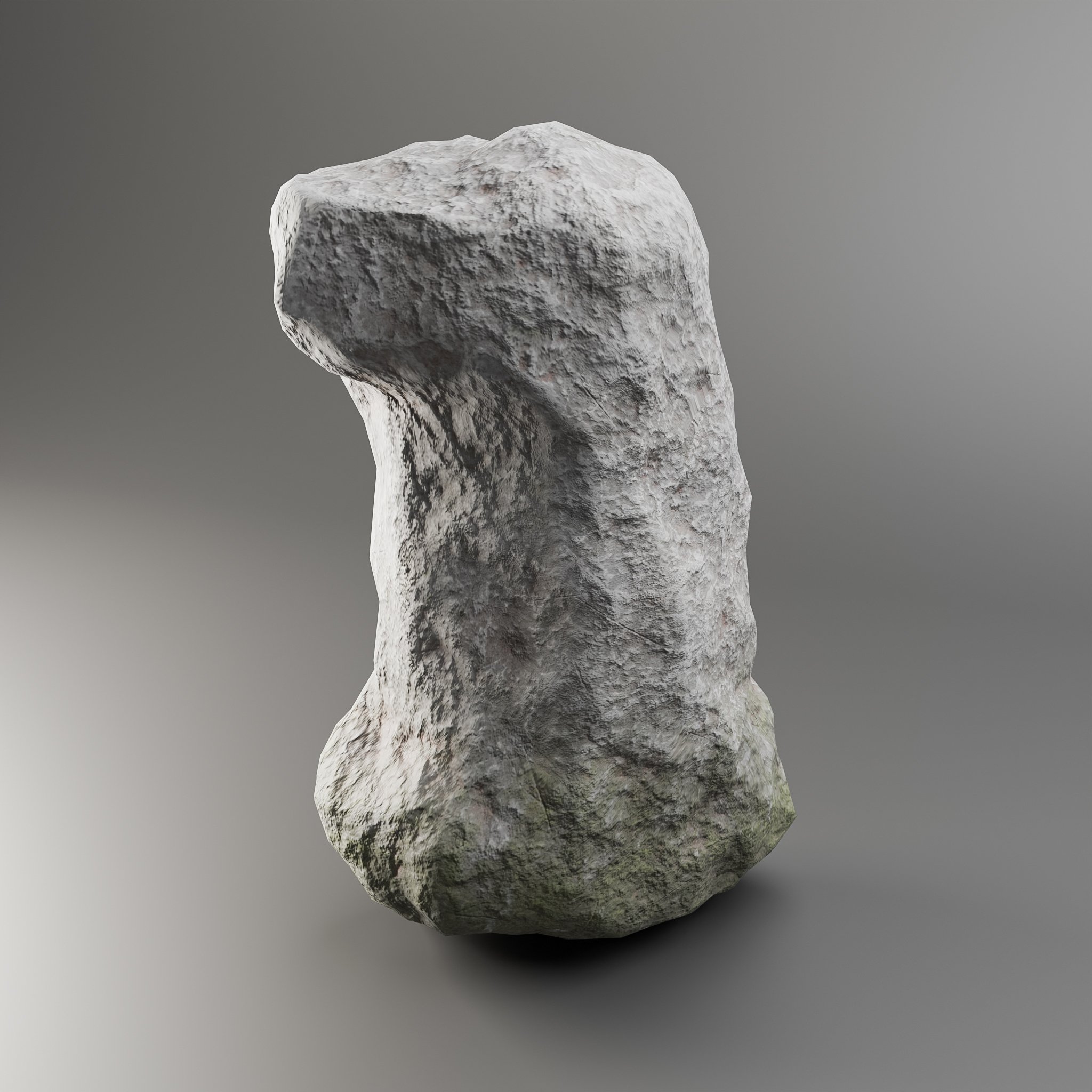 Low Poly Rock | Nature models | BlenderKit
