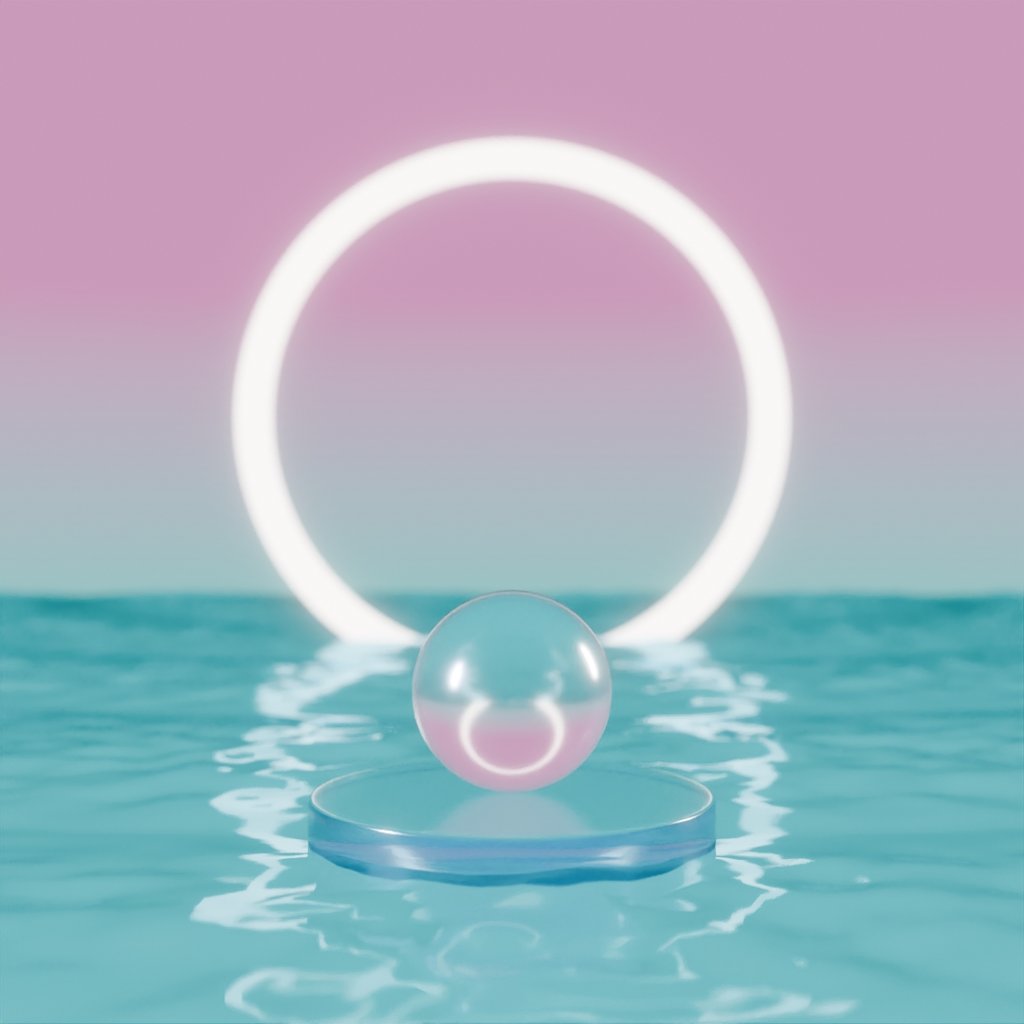 Water gradient color | Product Visualization scenes | BlenderKit
