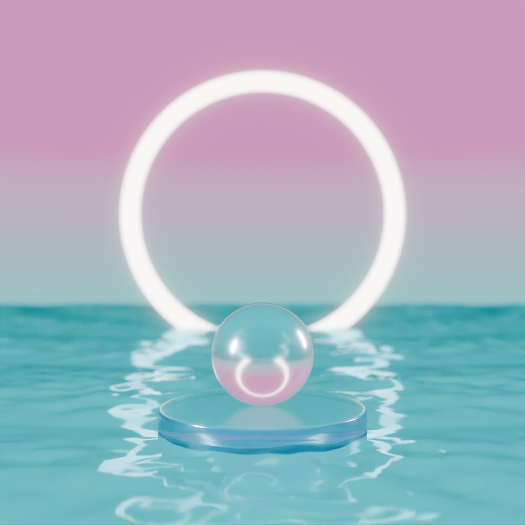 Water gradient color | Product Visualization scenes | BlenderKit