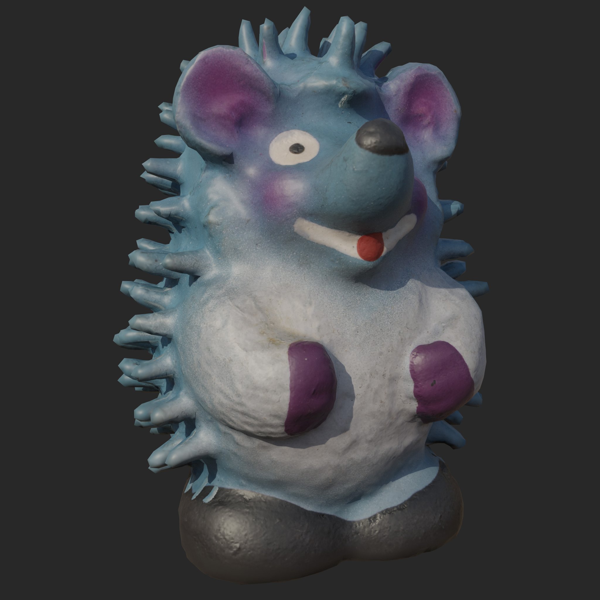 Dog toy hedgehog | FREE Miscellaneous models | BlenderKit