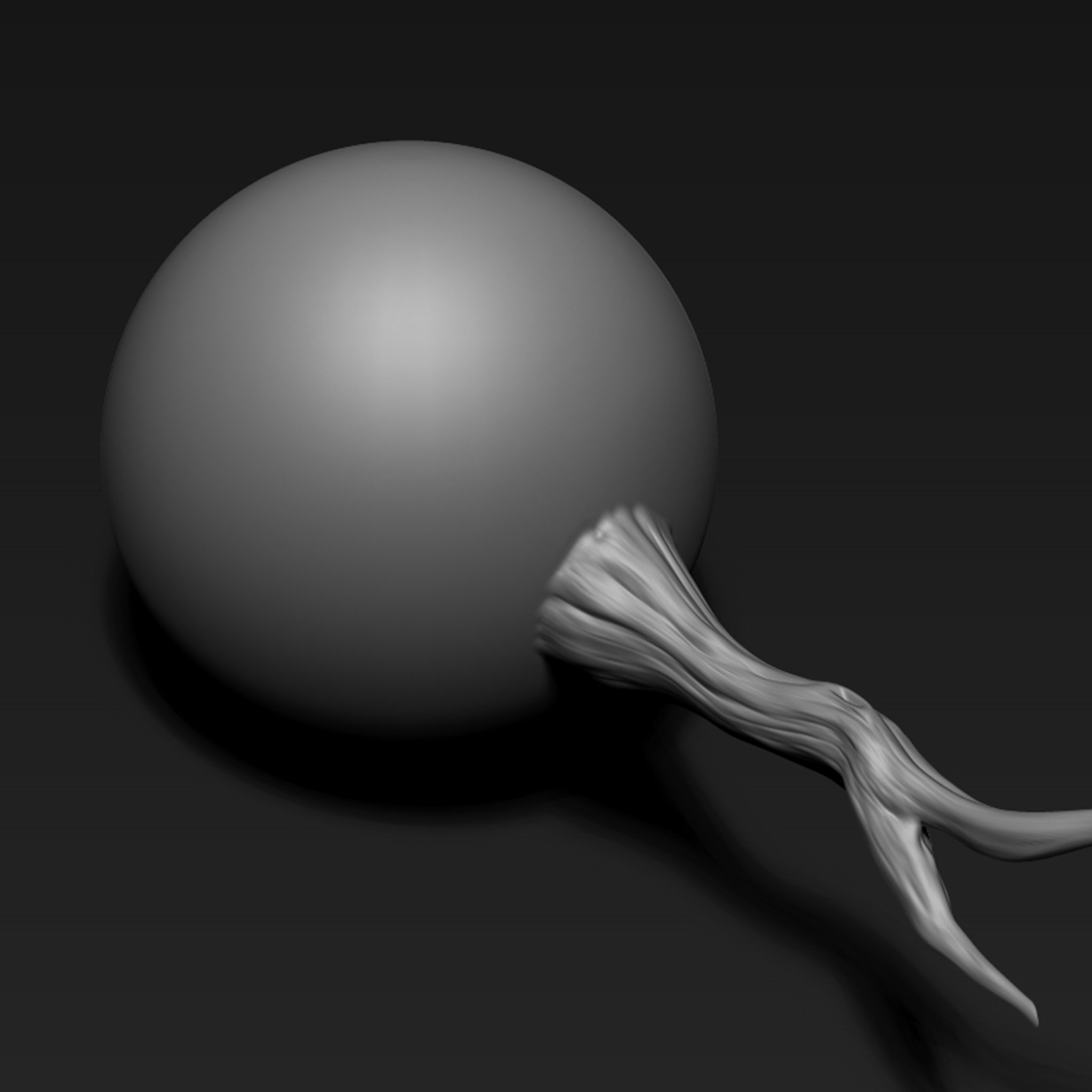 NS Tree branch split | wood brushes | BlenderKit