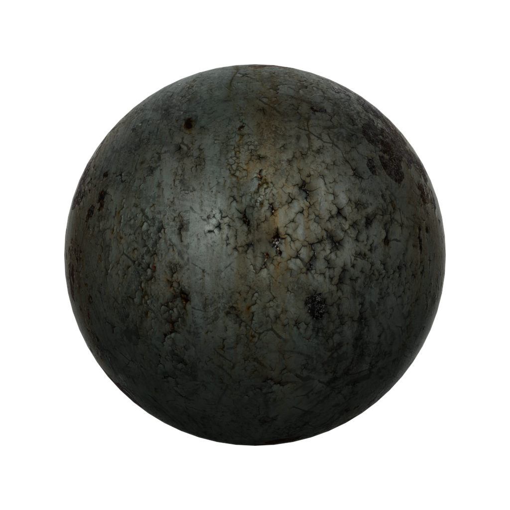 Rusty painted metal | FREE metal materials | BlenderKit