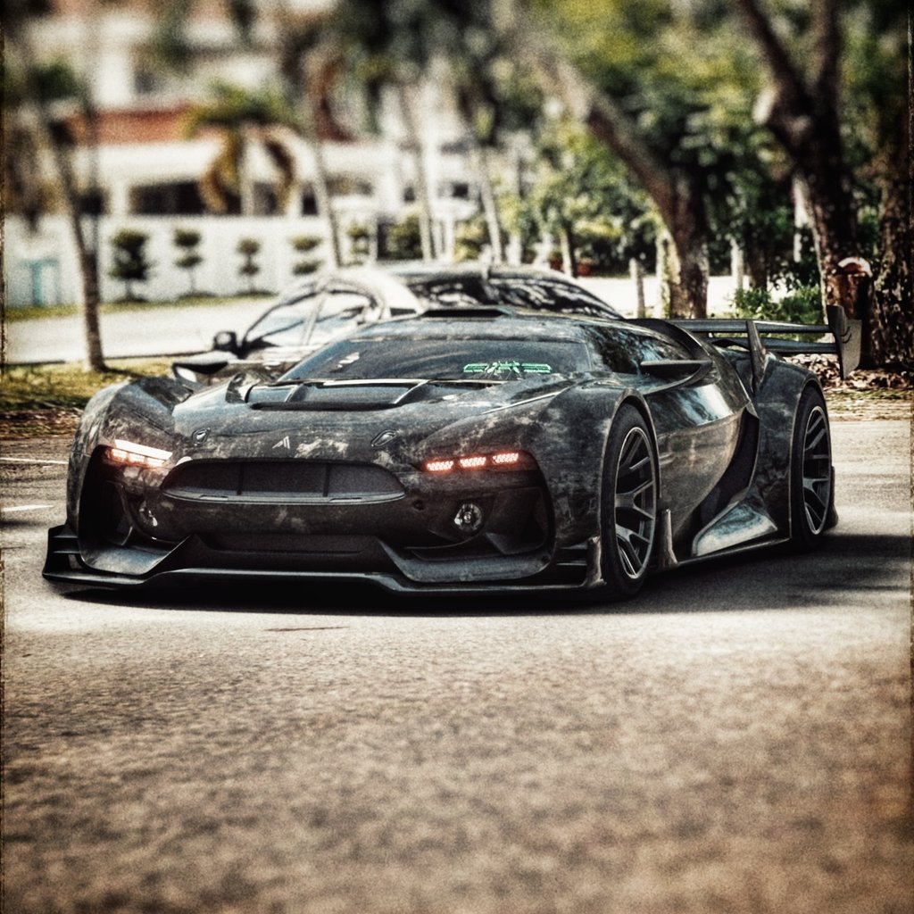 Muscle car | FREE Concept Cars models | BlenderKit