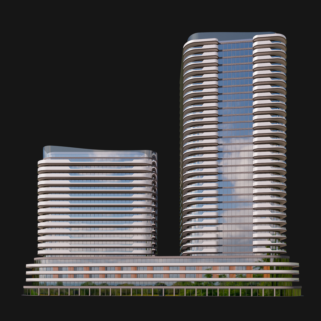 Urban Peak Residences | Commercial Buildings models | BlenderKit