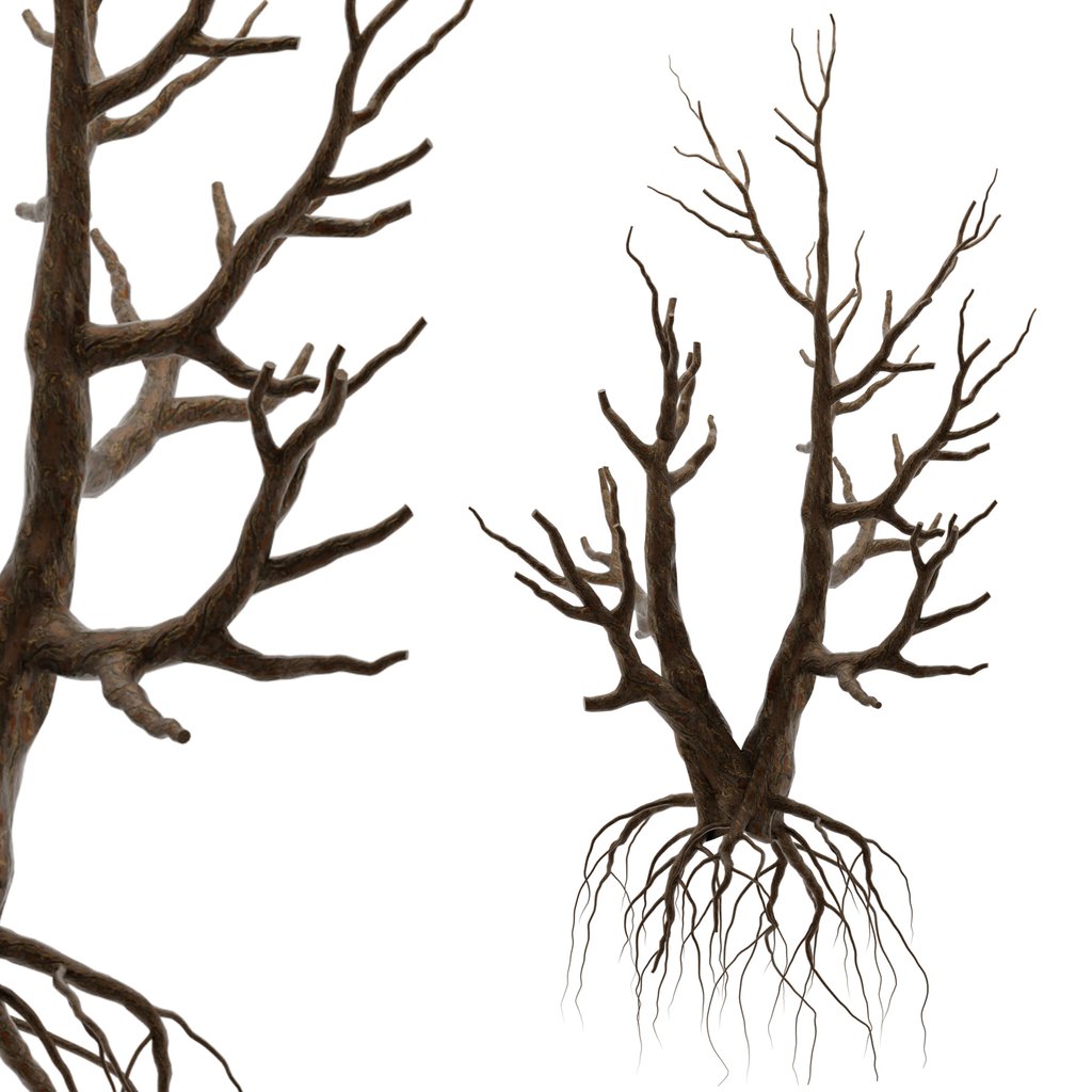 dry tree a | Trees models | BlenderKit