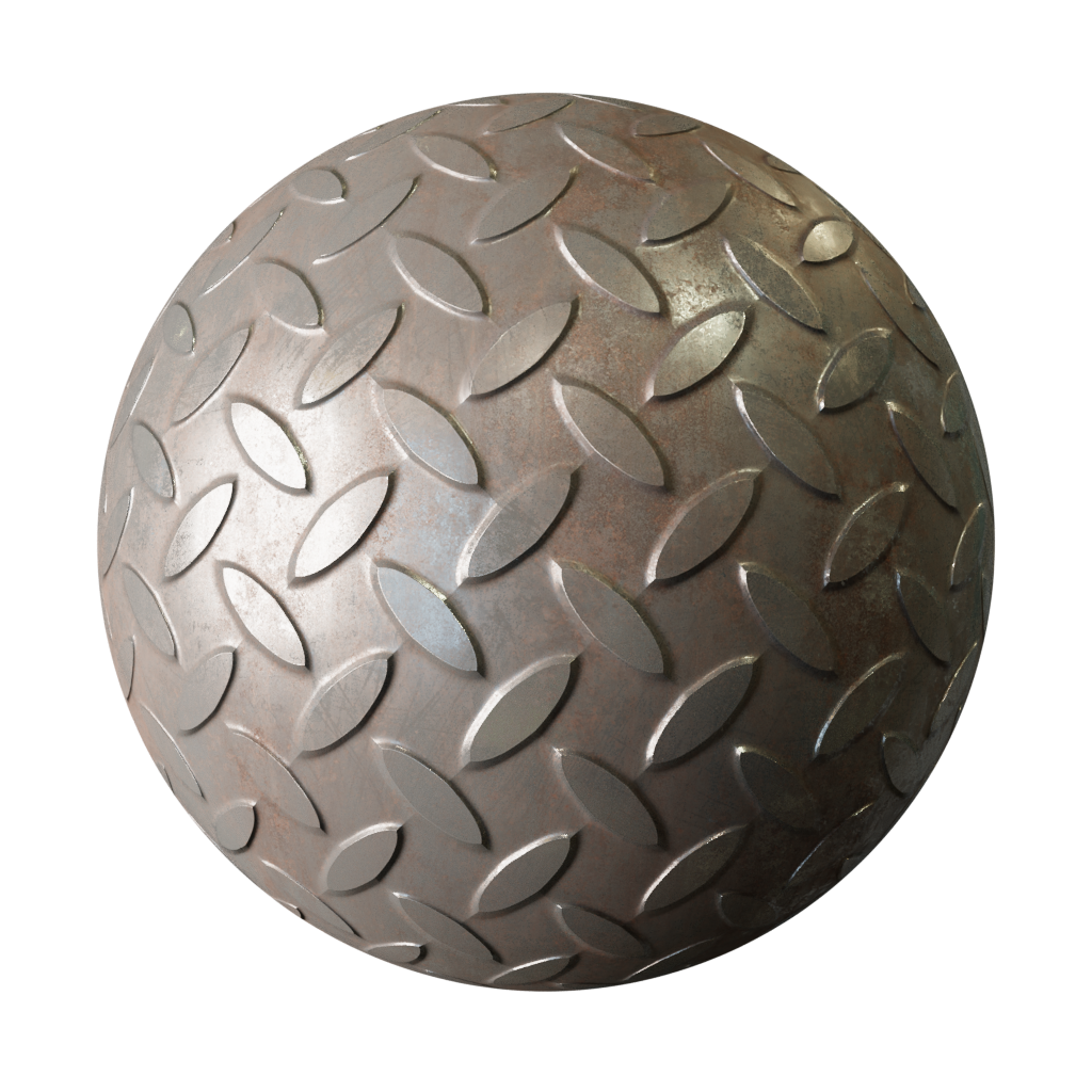 Rusty Metal Plate | FREE metal materials | BlenderKit