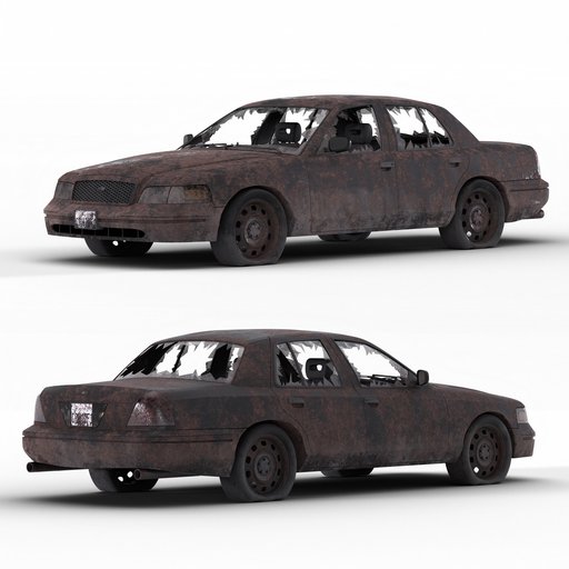 Apocalyptic car | Modern Cars models | BlenderKit