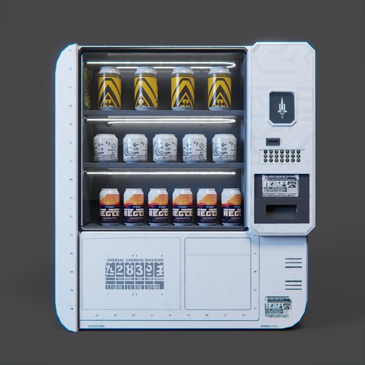 Vending machine | Shopping / Retail models | BlenderKit