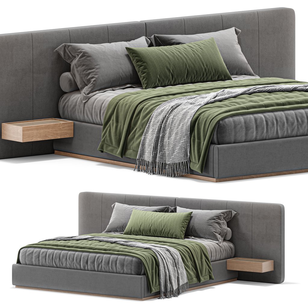 Bed Bonnie bed | Beds models | BlenderKit